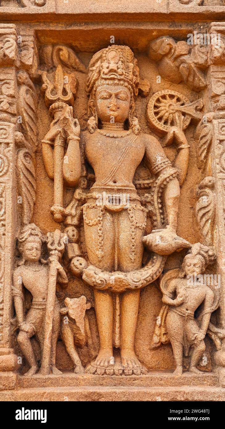 Idol of Harihar the Form of Lord Shiva Carved on the Harihara Temple ...