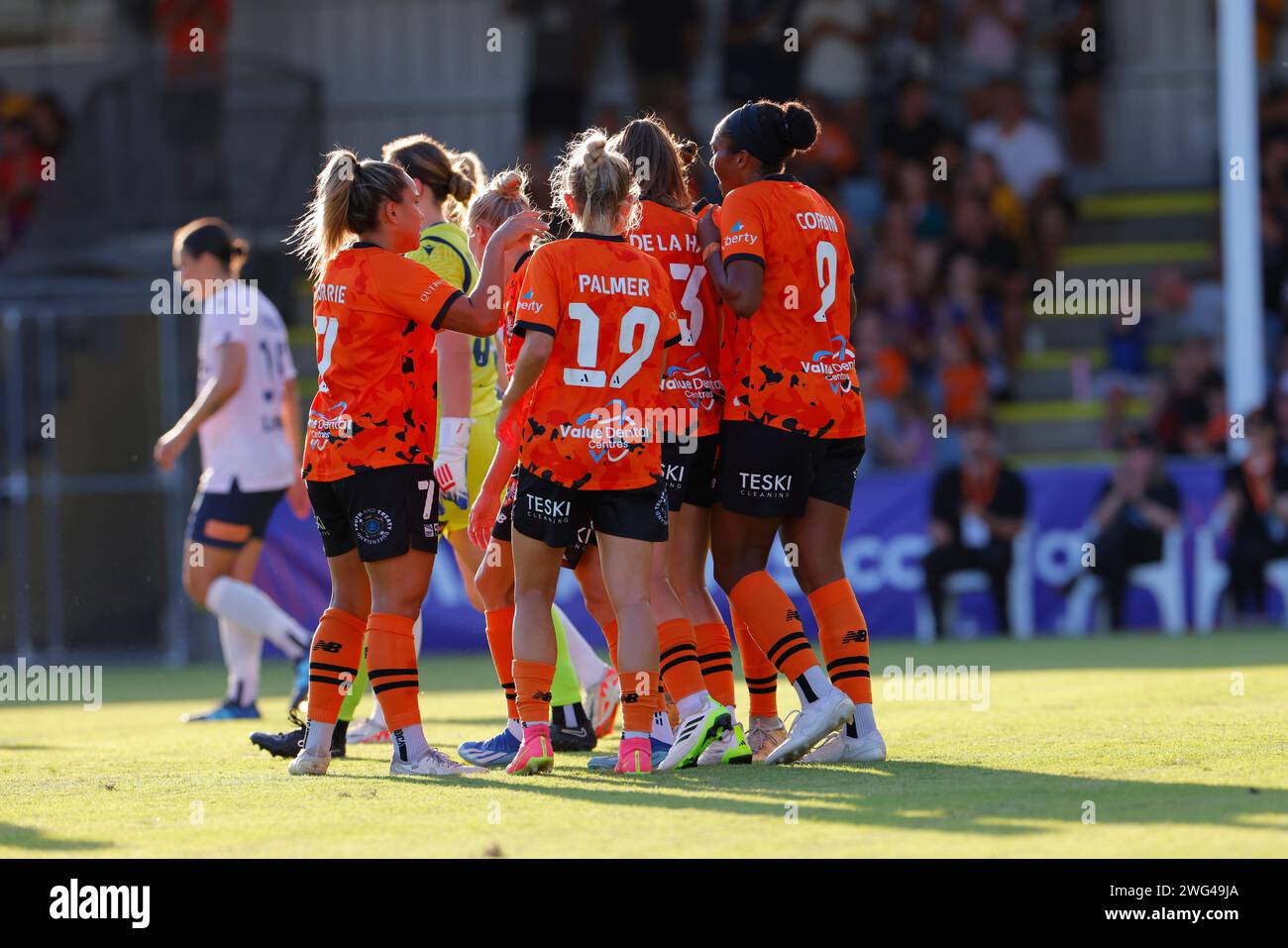 Brisbane, Australia. 2nd Feb 2024. Tameka Yallop (13 Brisbane) scores ...