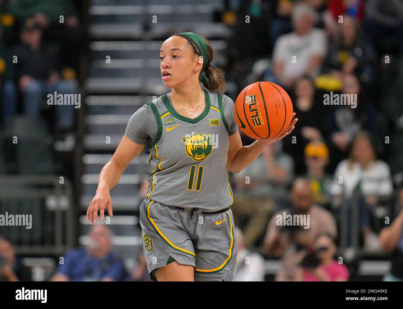 February 1 2024: Baylor Lady Bears guard Jada Walker (11) during the ...