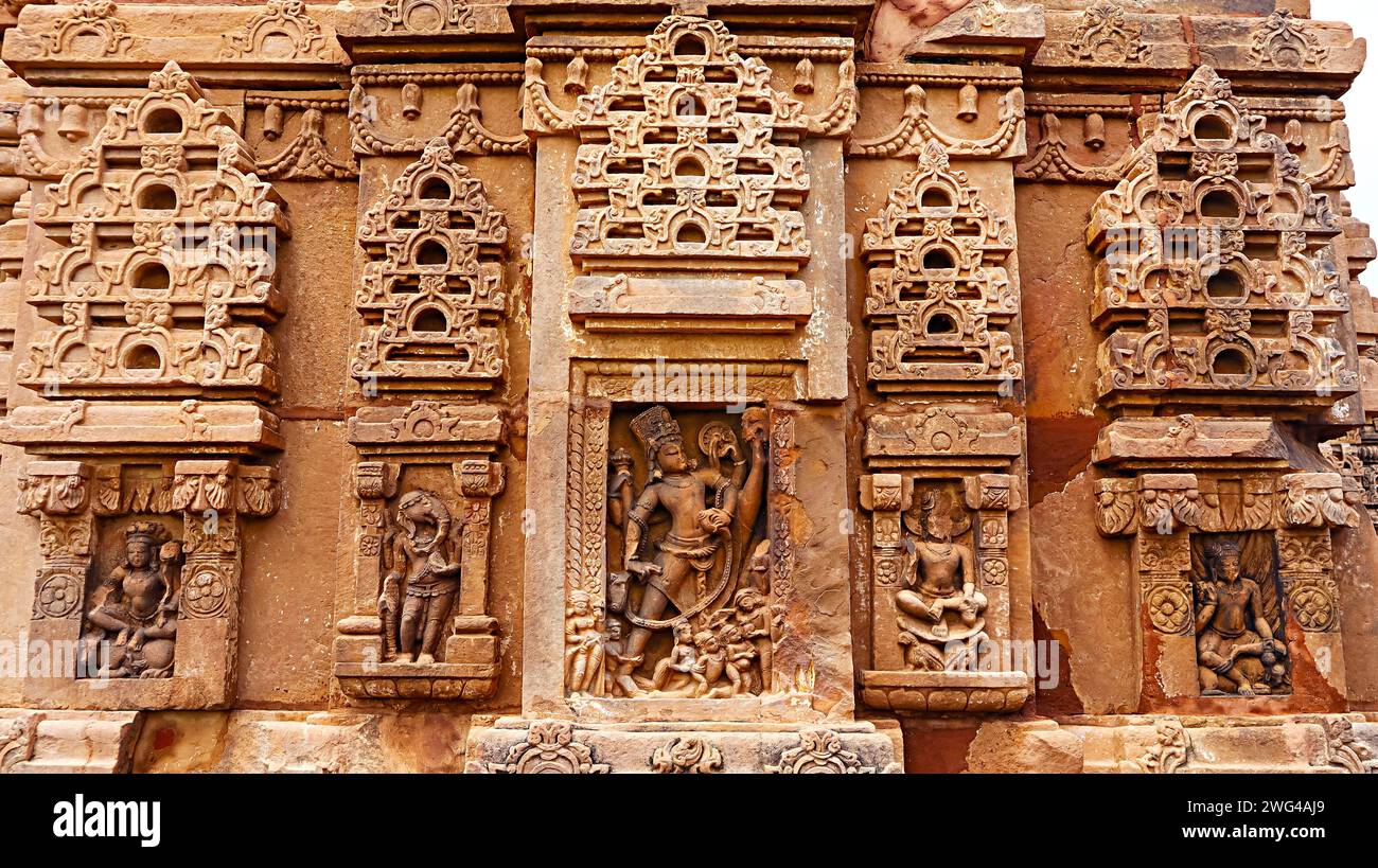 Sculptures of Hindu God and Goddess on the Hindu Temple, Osian Group of ...