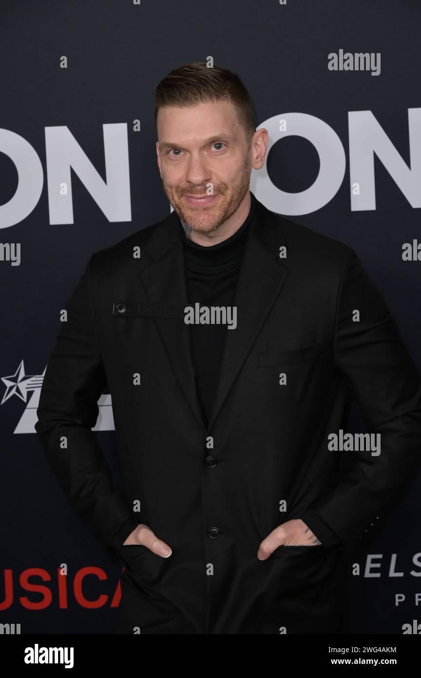 LOS ANGELES, USA. February 02, 2024: Brent Smith at the MusiCares ...