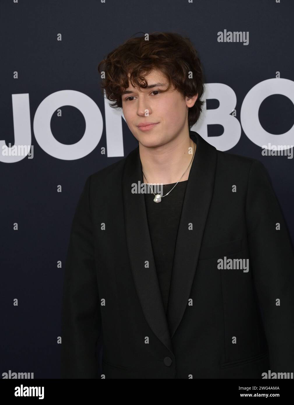 LOS ANGELES, USA. February 02, 2024: Ari Elkins at the MusiCares Person ...