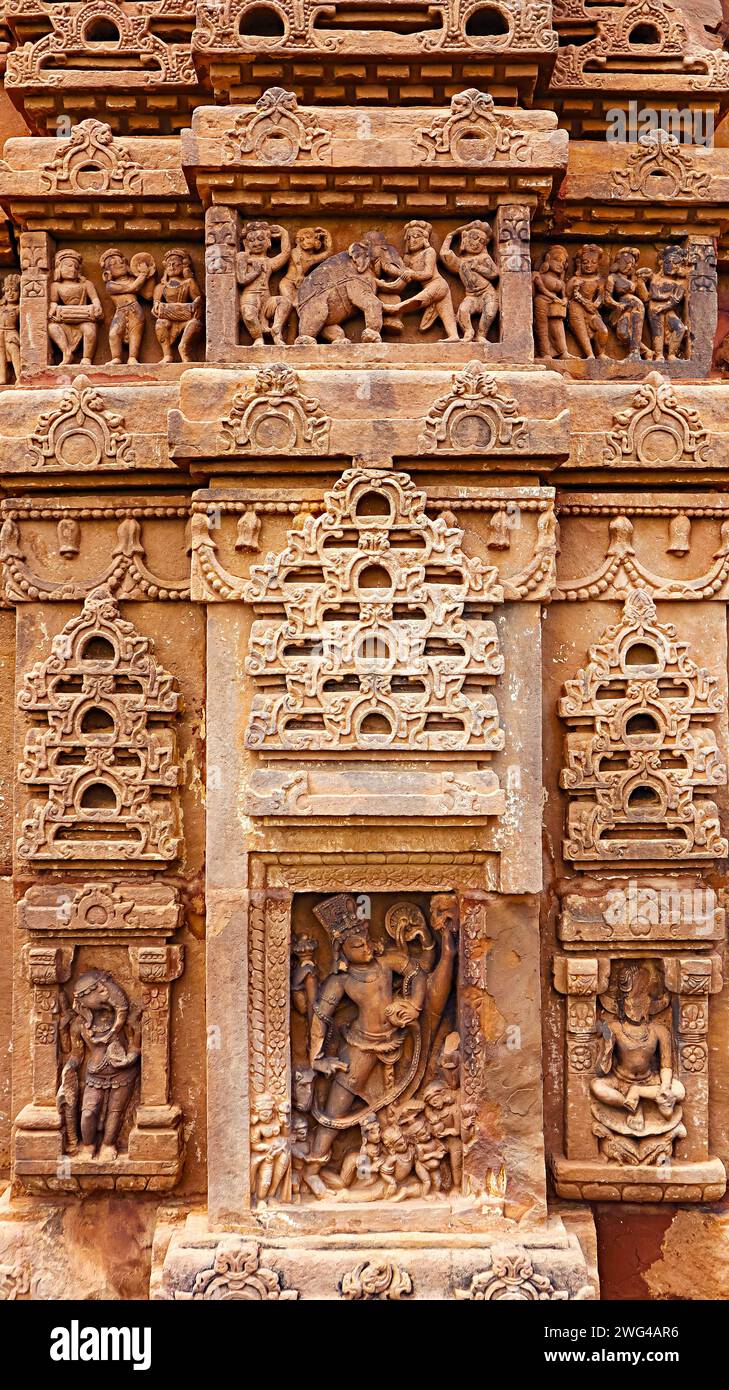 Sculptures of Hindu God and Goddess on the Hindu Temple, Osian Group of ...
