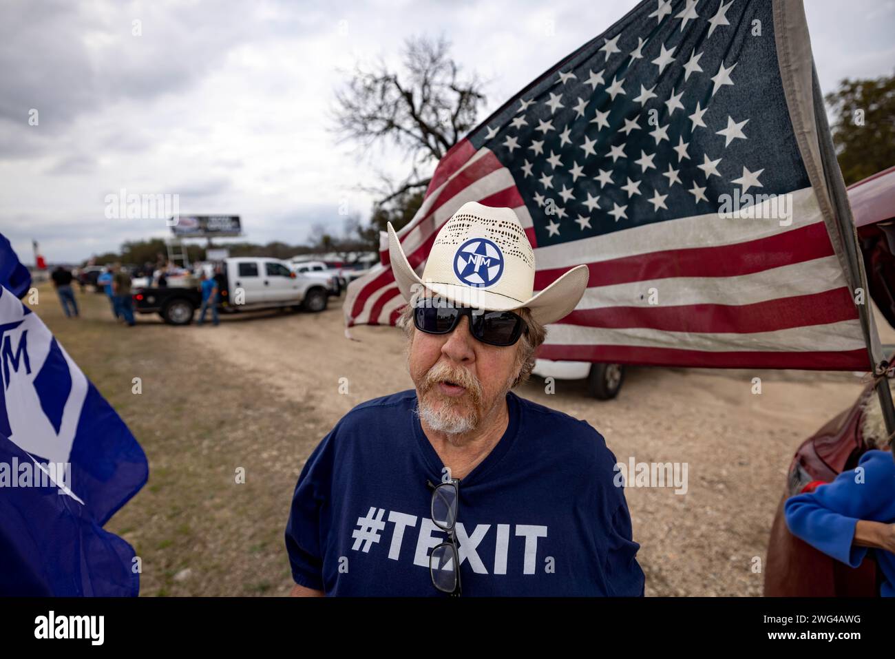 Texas nationalist movement hi-res stock photography and images - Alamy