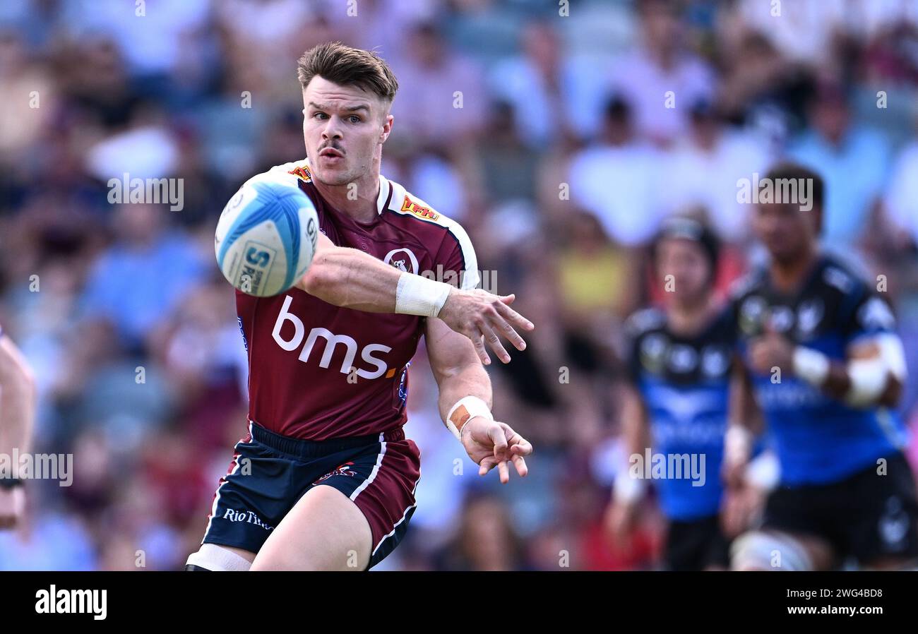 Isaac Henry of the Reds during the Super Rugby Pacific trial between ...