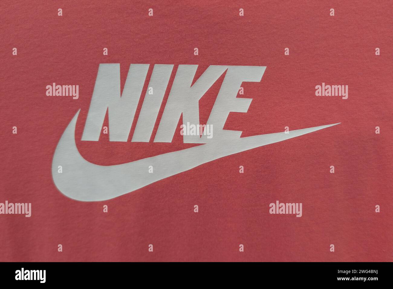 Nike logo billboard sign hi-res stock photography and images - Alamy