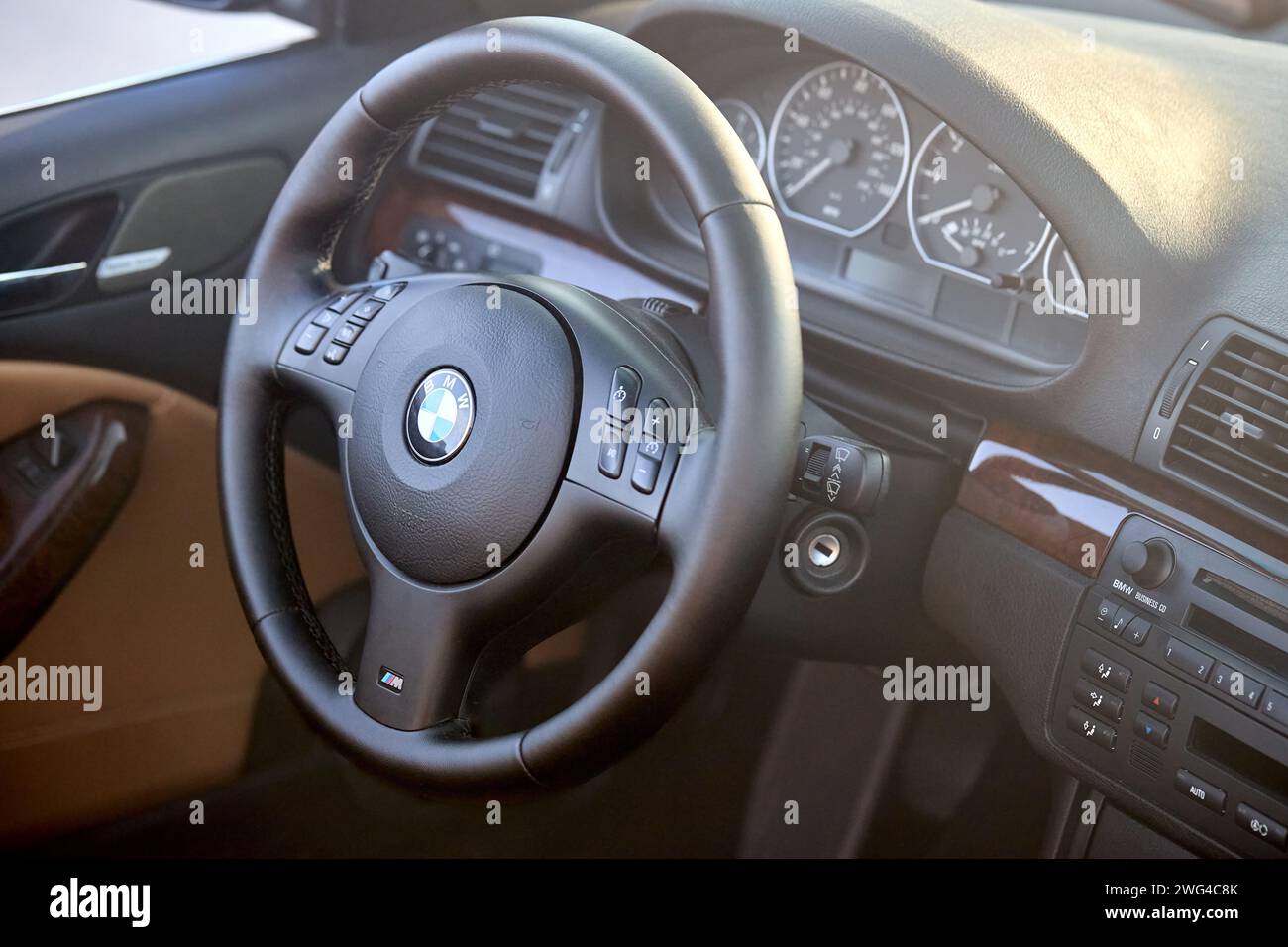 Berlin, Germany - August 20, 2022: Car Detail Shot of BMW E28 M5 1984 ...