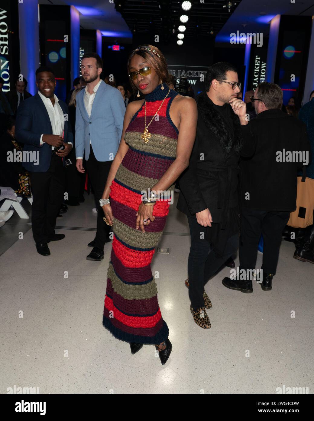 Tinu Front Row at the 8th Annual Blue Jacket Fashion supporting Zero ...