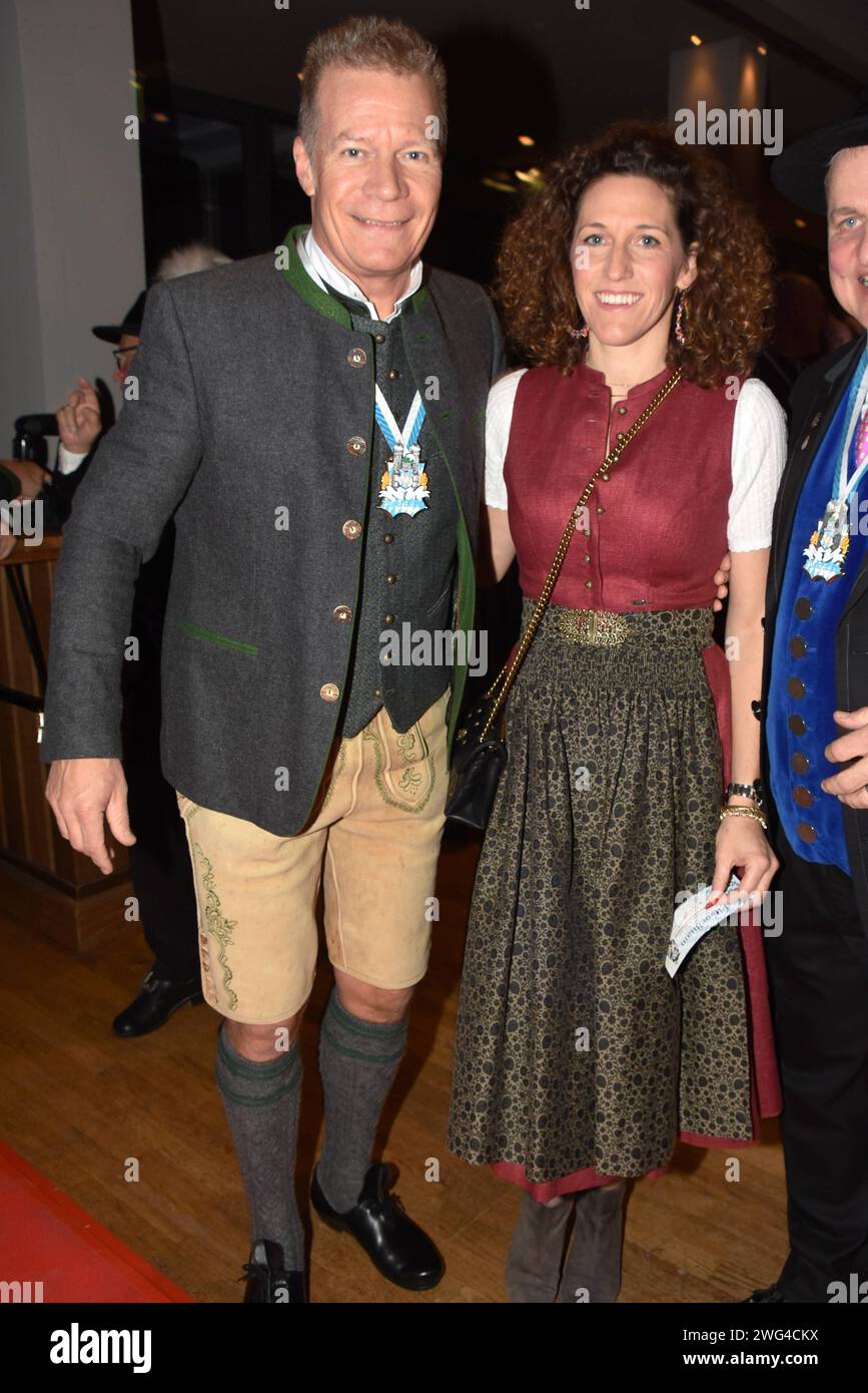 Andreas Elisabeth Steinfatt Paulaner Vorstand Muenchen 02.02.2024 ...