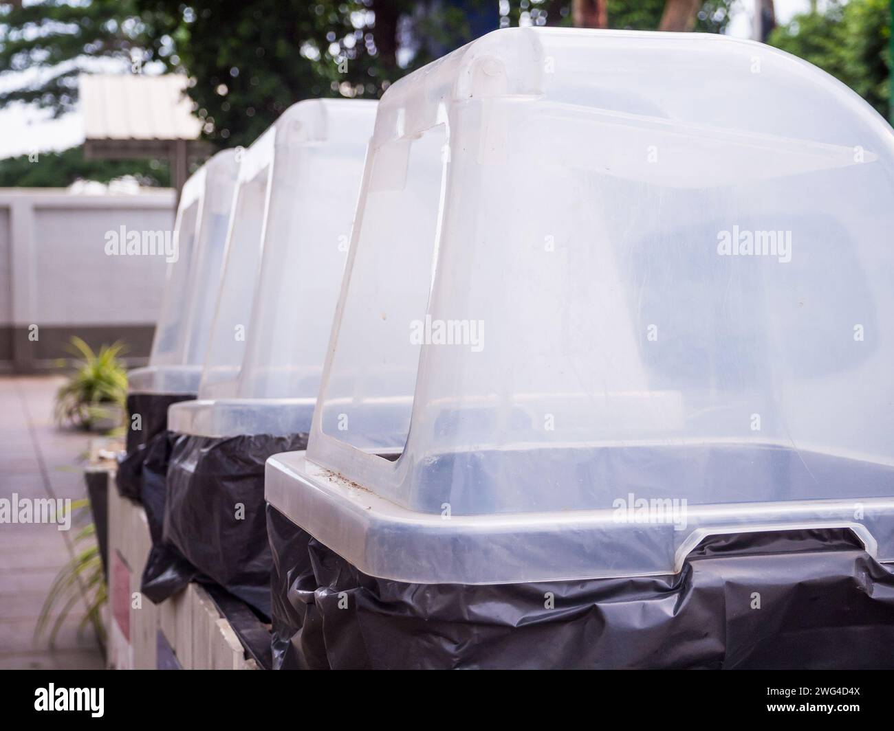 Recycle waste bins hi-res stock photography and images - Alamy