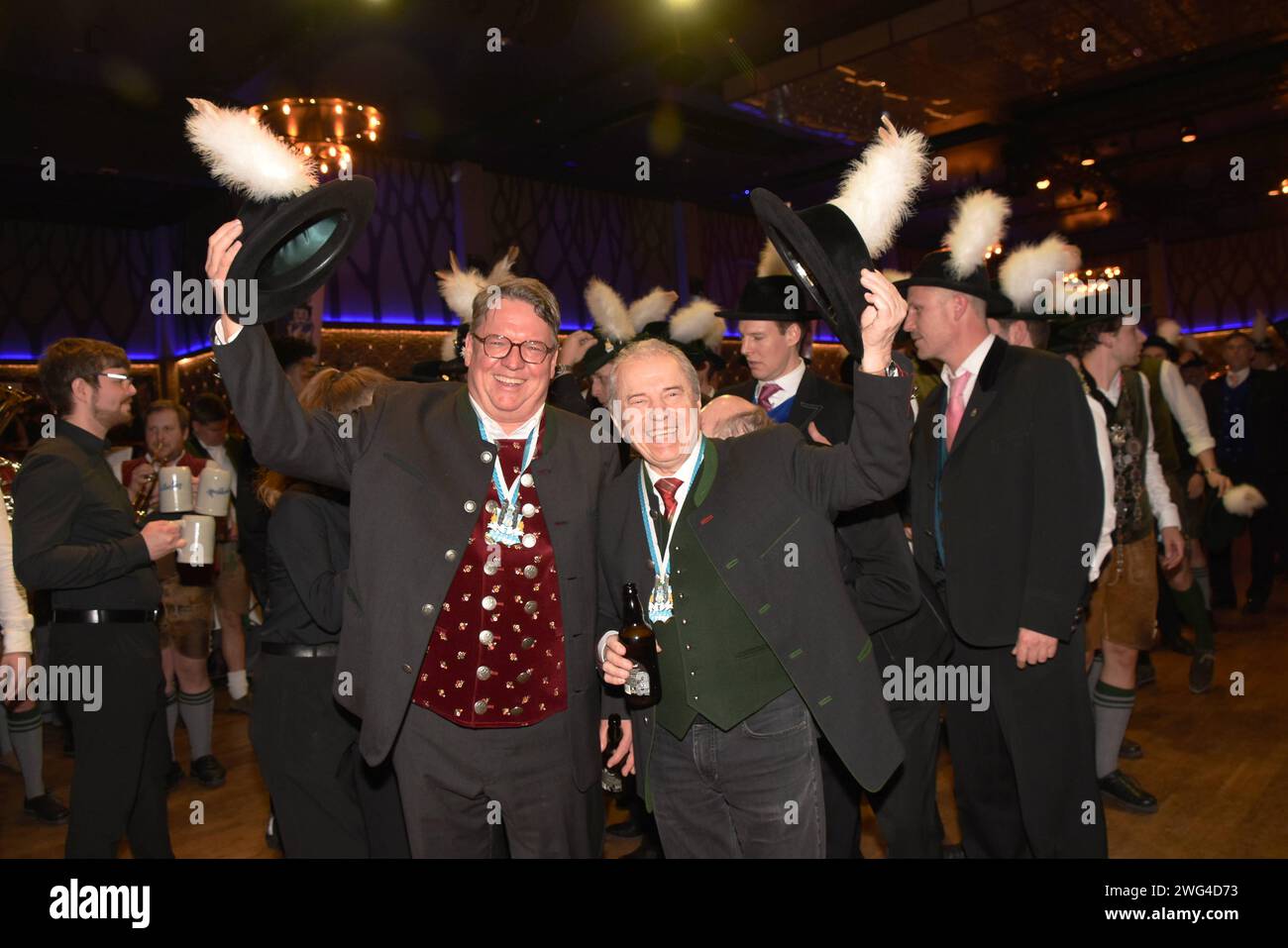 Helmut Schleich Kabarettist Guenther Sigl Musiker Saenger Muenchen 02. ...