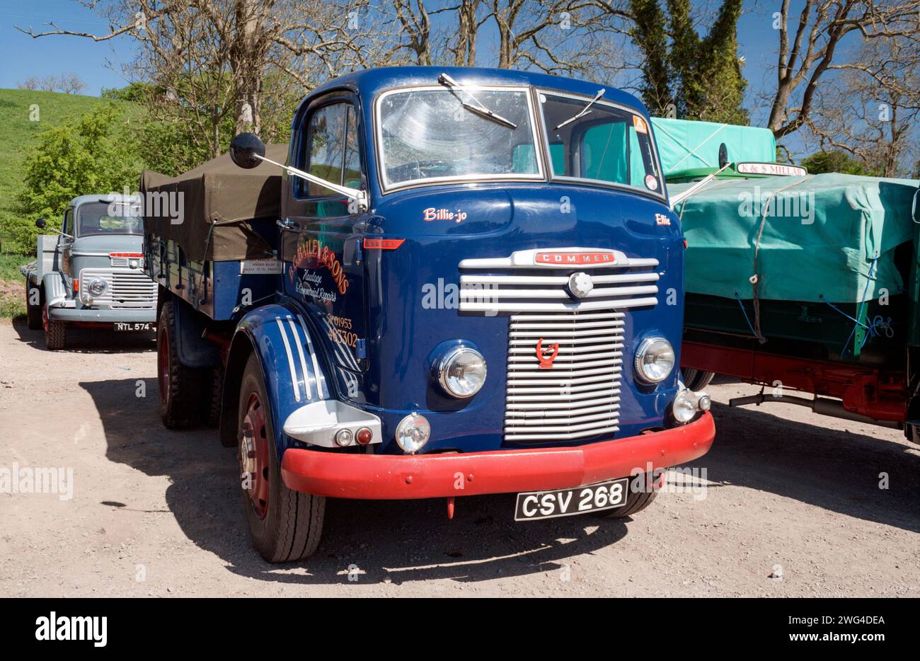 Commer QX at Brough. Kirkby Stephen Commercial Vehicle Rally 2011 Stock ...