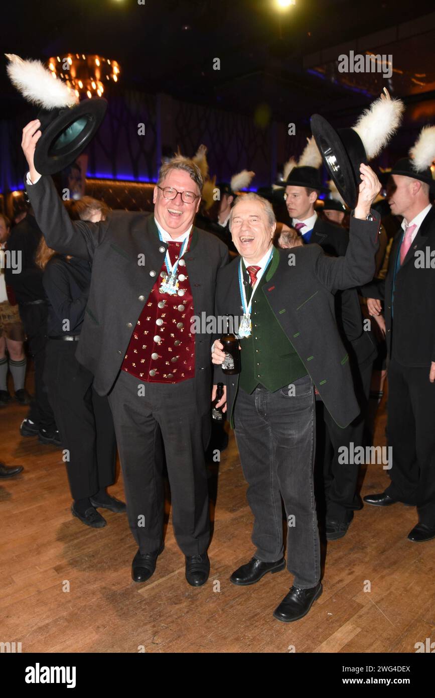 Helmut Schleich Kabarettist Guenther Sigl Musiker Saenger Muenchen 02. ...