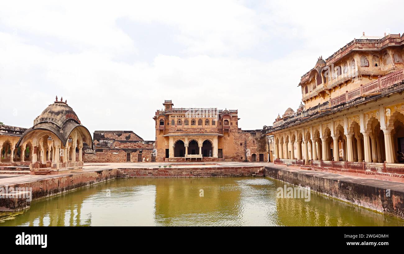 Small Pond and Walking Passage of Queen, Nagaur Fort or Ahhichatragarh ...