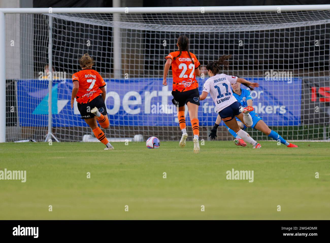 Brisbane, Australia. 2nd Feb 2024.Jordan Silkowitz (29 Brisbane ...