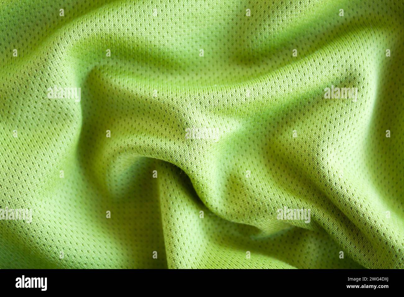 Sport clothing fabric texture background, top view of cloth textile ...