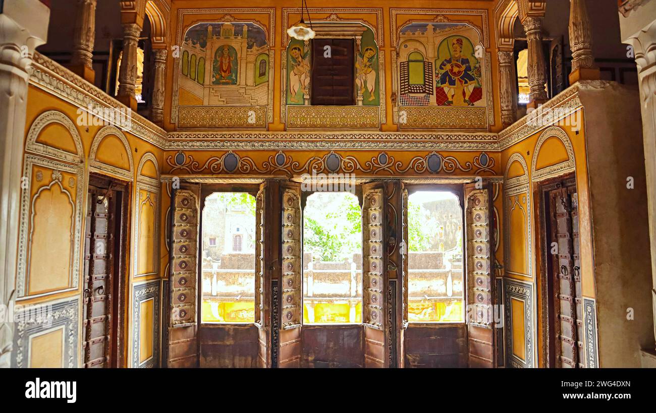 Rooms Inside View of Bansidhar Bhagat Ji Ki Haveli, Nawalgarh ...