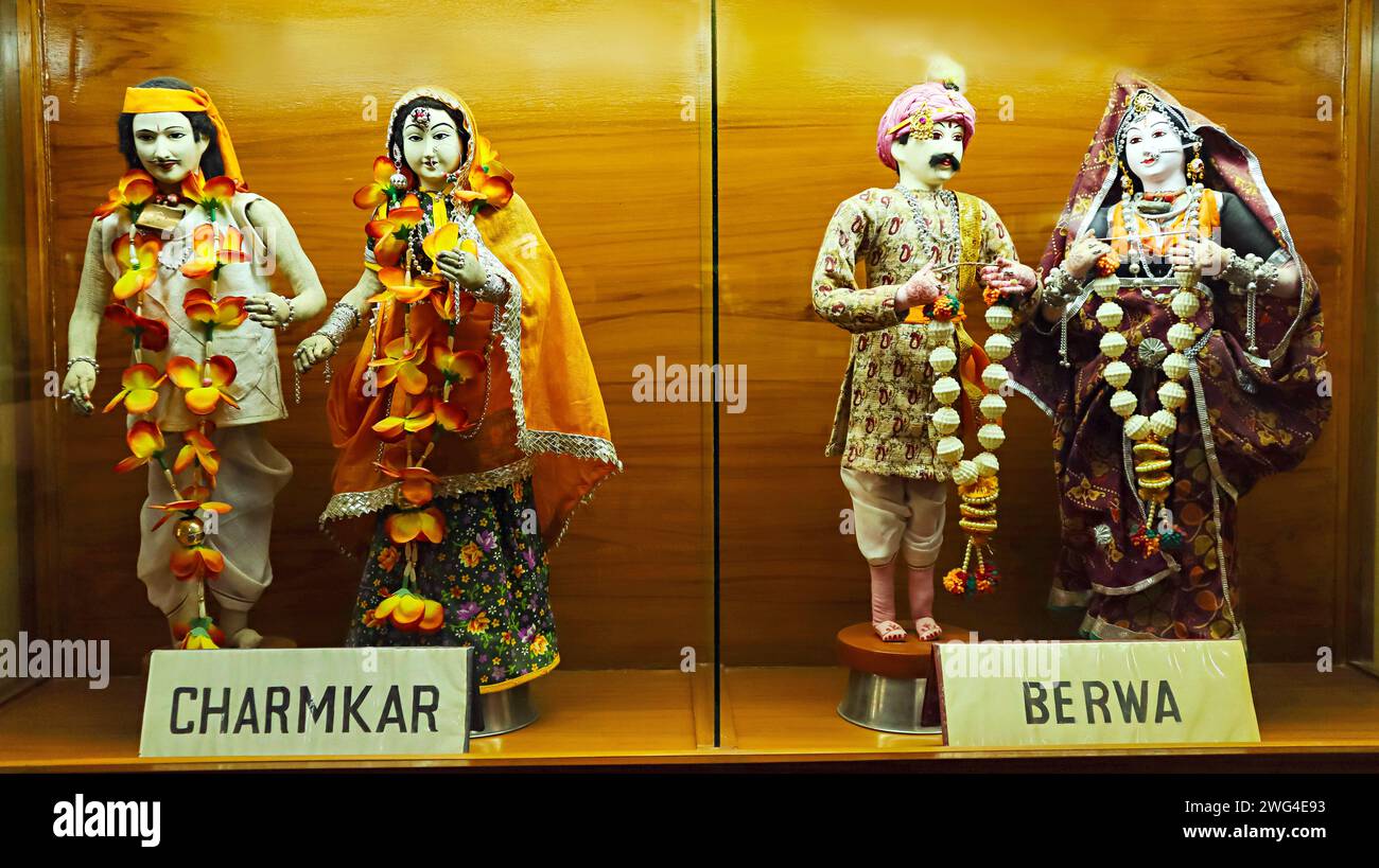 Bridal Costume of Charmkar and Berwa, Dr. Ramnath Podar Haveli Museum ...