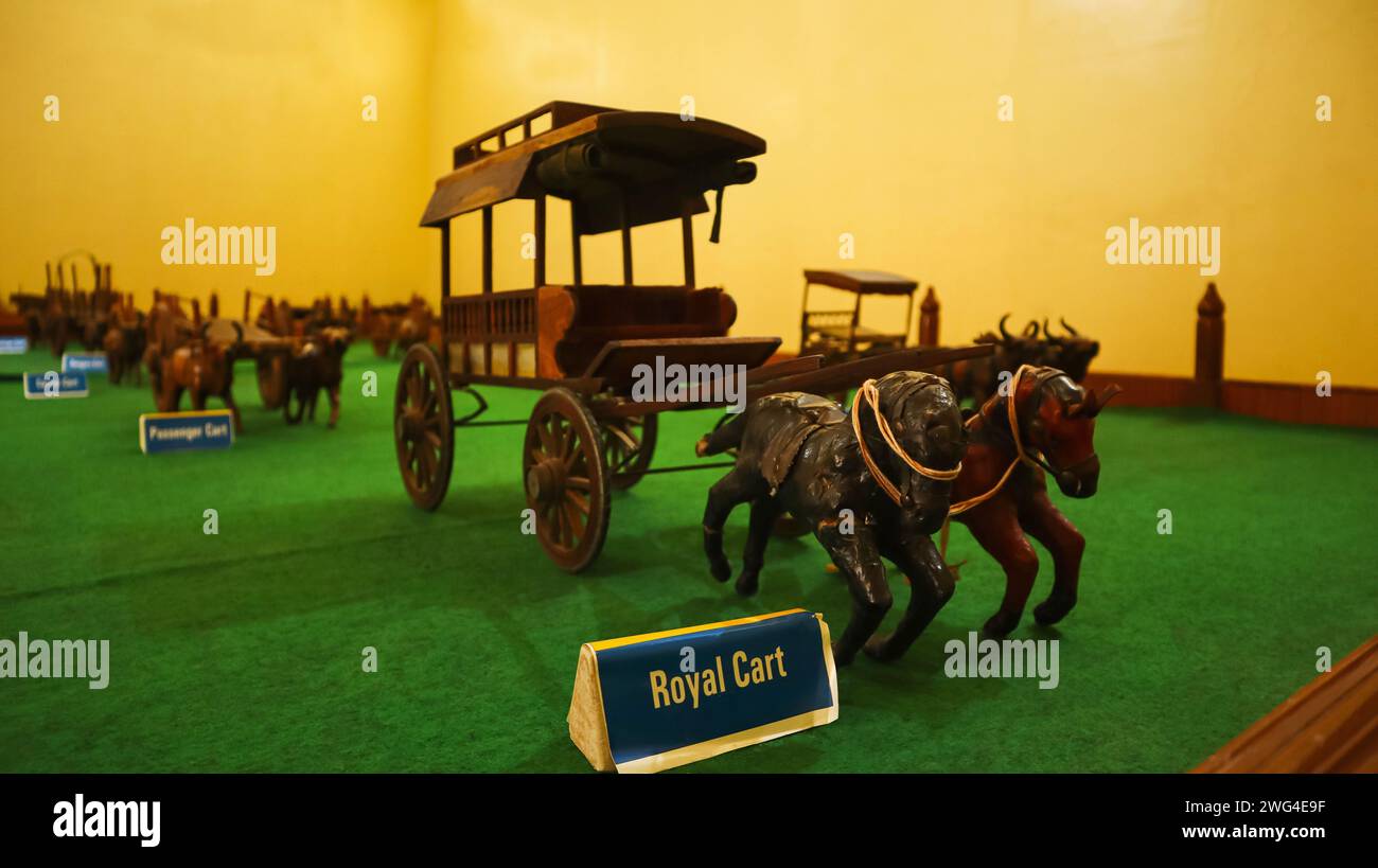 Replica of Royal Cart in Dr. Ramnath Podar Haveli Museum, Nawalgarh ...