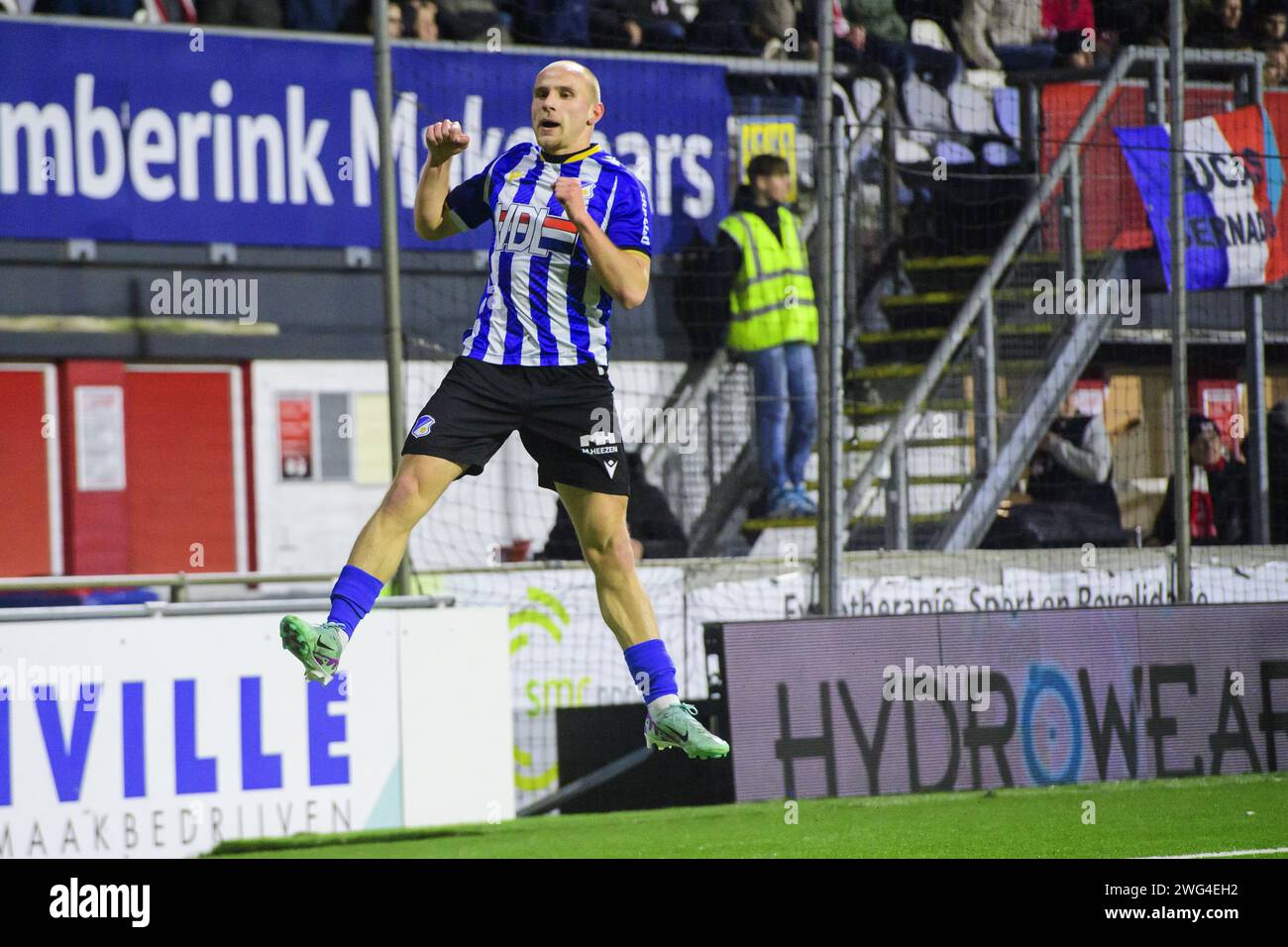 EMMEN, Stadium Oude Meerdijk, 02-02-2024 , season 2023 / 2024 , Dutch ...