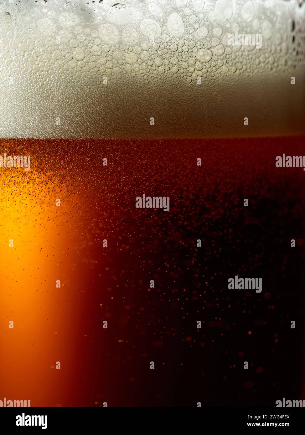 Shot pouring fresh beer glass hi-res stock photography and images - Alamy