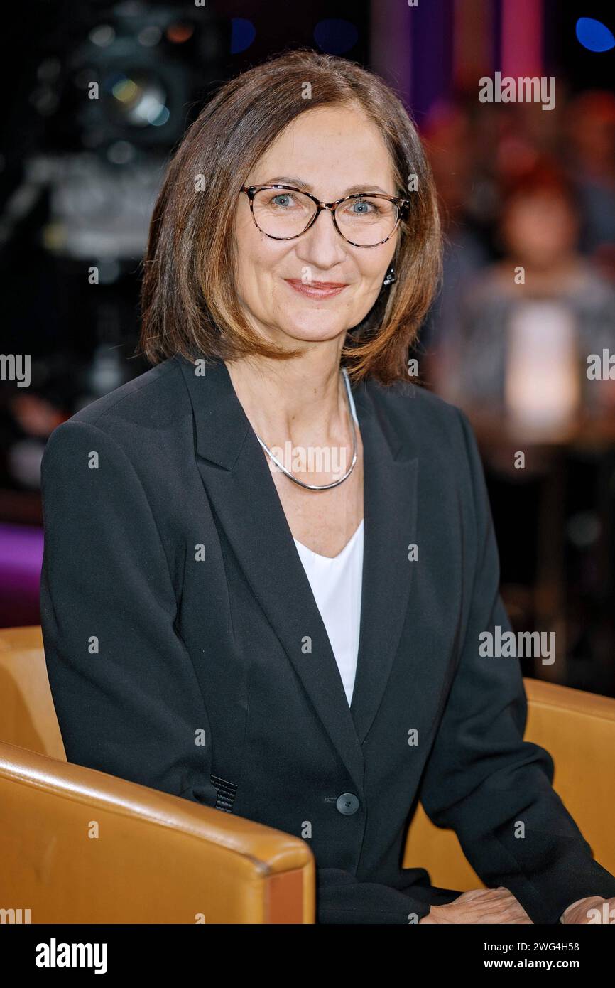 MDR - Riverboat. Eisschnelllauf-Legende Karin Enke anläßlich der ...