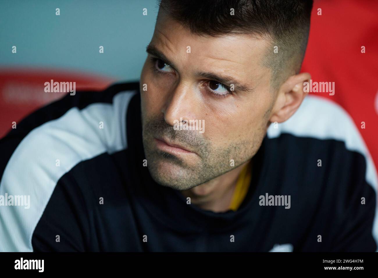 Ivan Cuellar 'Pichu' of RCD Mallorca looks on during the LaLiga EA ...