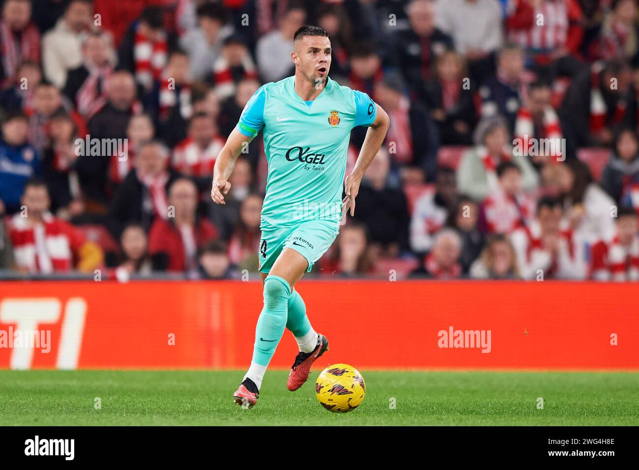 Martin Valjent of RCD Mallorca in action during the LaLiga EA Sports ...