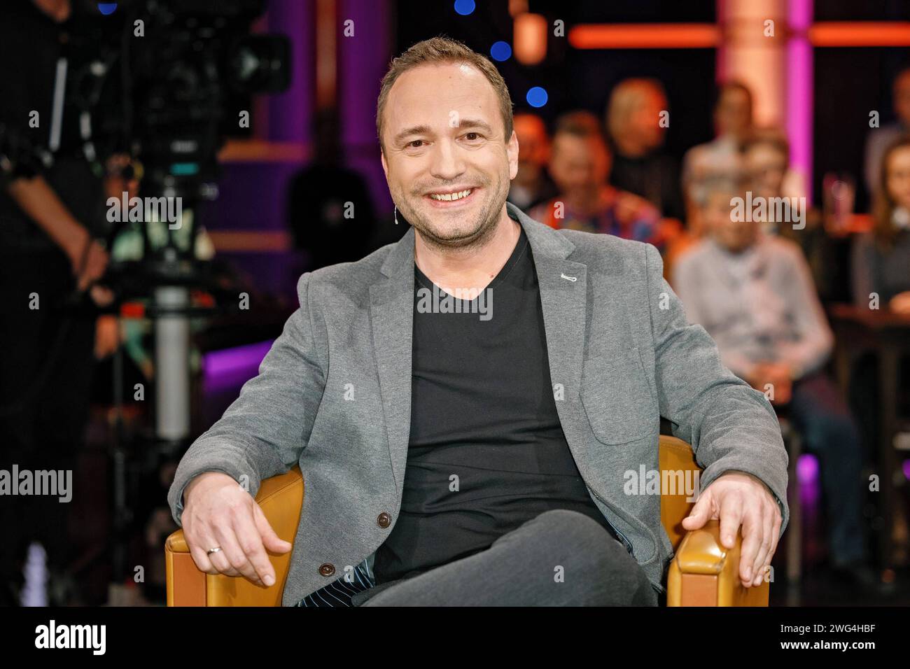 MDR - Riverboat. Moderator Mario D. Richardt anläßlich der Aufzeichnung ...