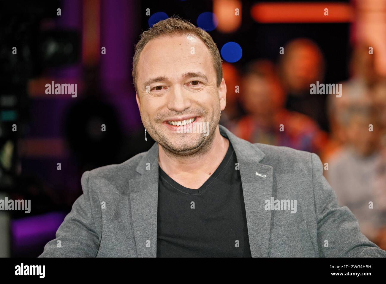 MDR - Riverboat. Moderator Mario D. Richardt anläßlich der Aufzeichnung ...