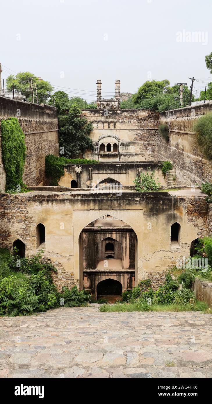 View of Mertani ji ki Bawari, Jhunjhunu, Rajasthan, India Stock Photo ...