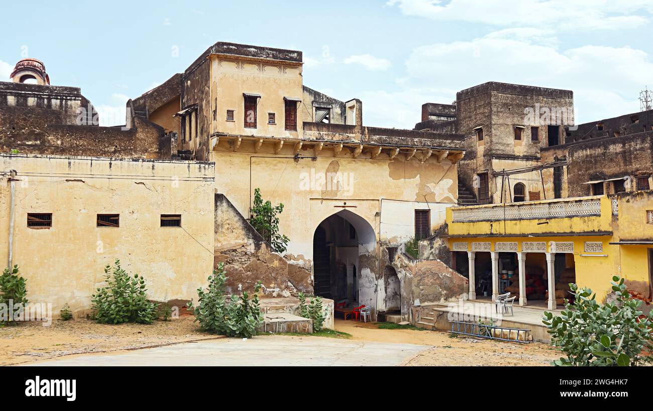 View of Ruin Jhunjhunu Fort, Rajasthan, India Stock Photo - Alamy