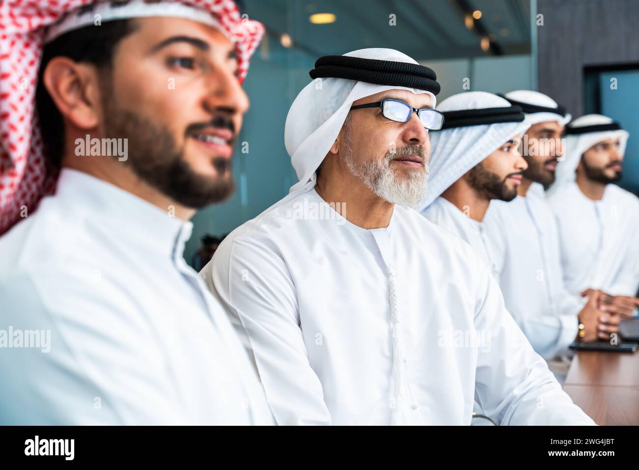 Group portrait muslim businessmen hi-res stock photography and images ...