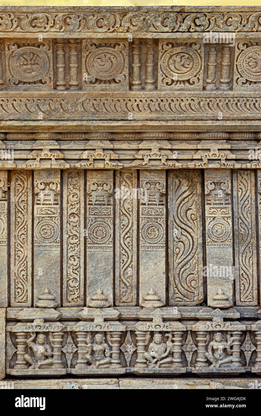 Carved Details on the Ambika Mata Temple, jagat, Udaipur, Rajasthan ...