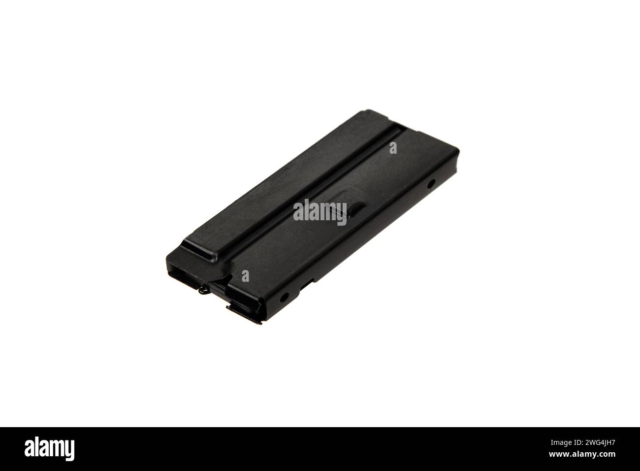 .22lr rifle magazine isolated on white background Stock Photo - Alamy