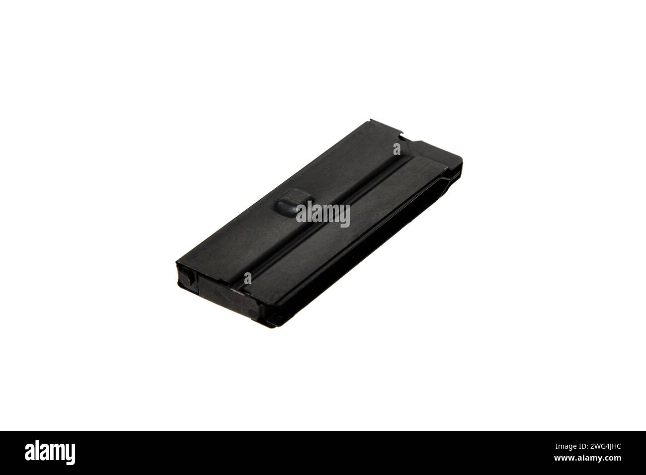 .22lr rifle magazine isolated on white background Stock Photo - Alamy