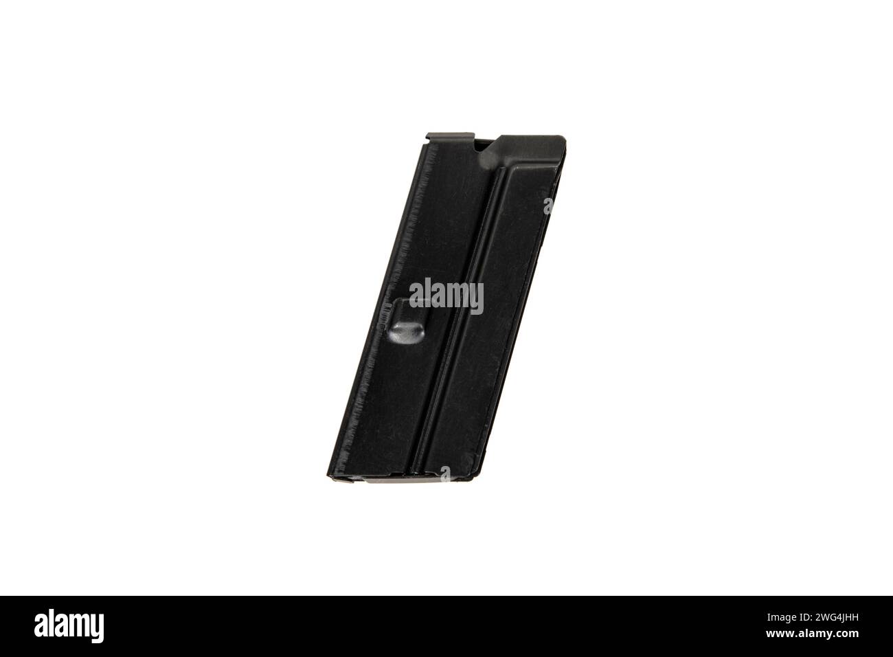 .22lr rifle magazine isolated on white background Stock Photo - Alamy