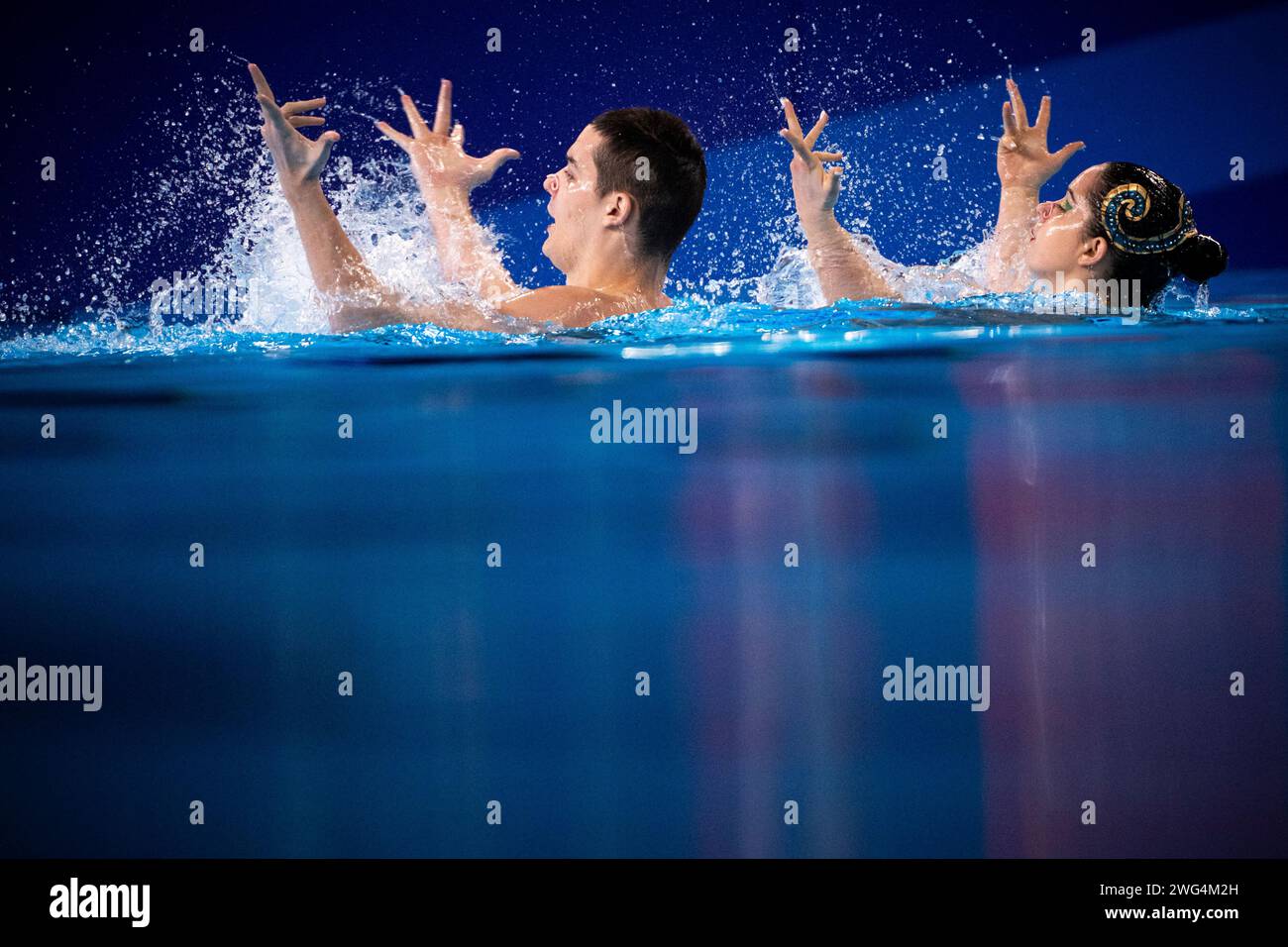 Jelena kontic and ivan martinovic of serbia hi-res stock photography ...