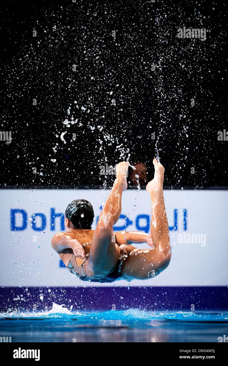 Nicolas Campos and Theodora Garrido of Chile compete in the artistic ...