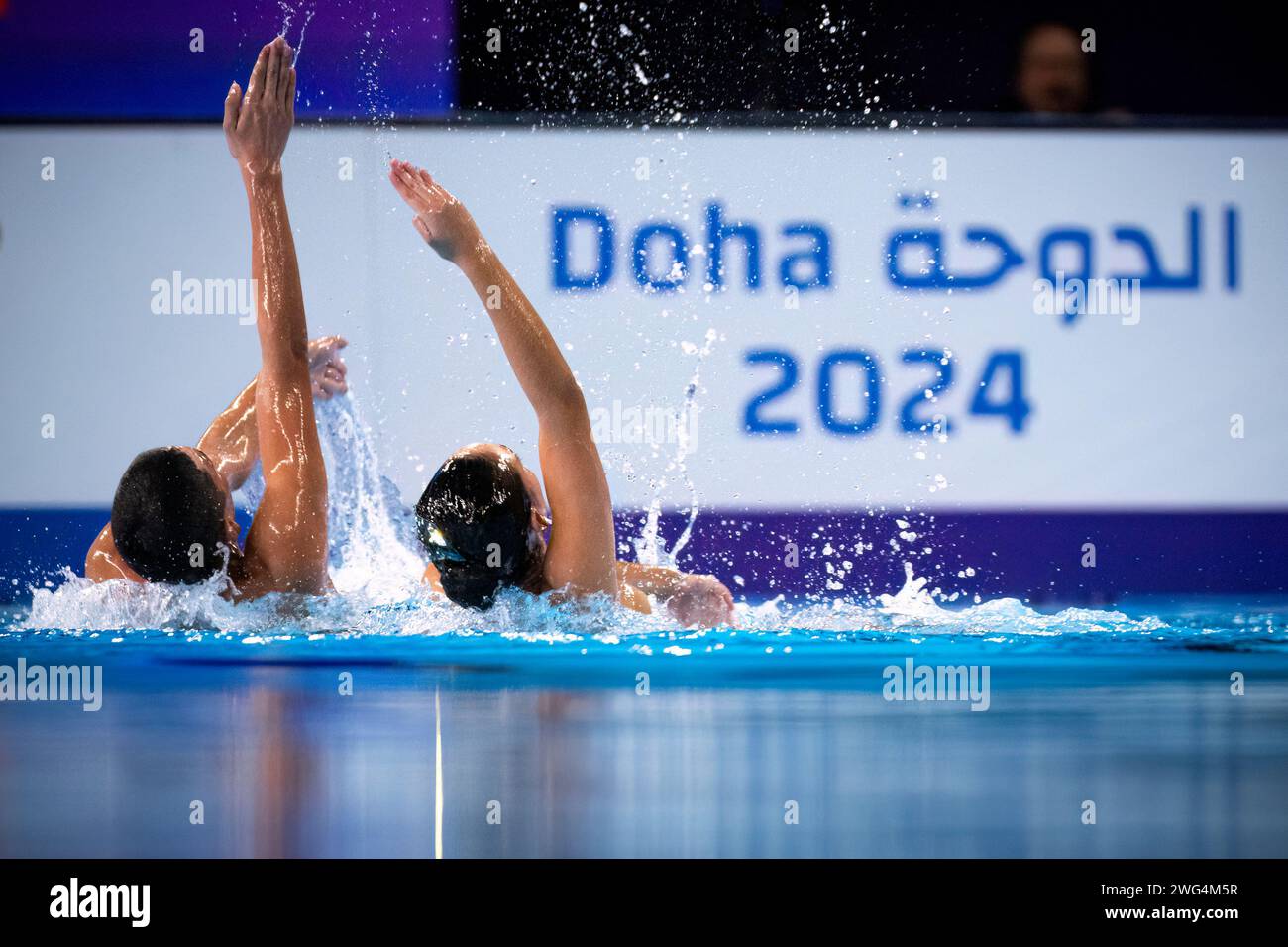 Nicolas Campos and Theodora Garrido of Chile compete in the artistic ...
