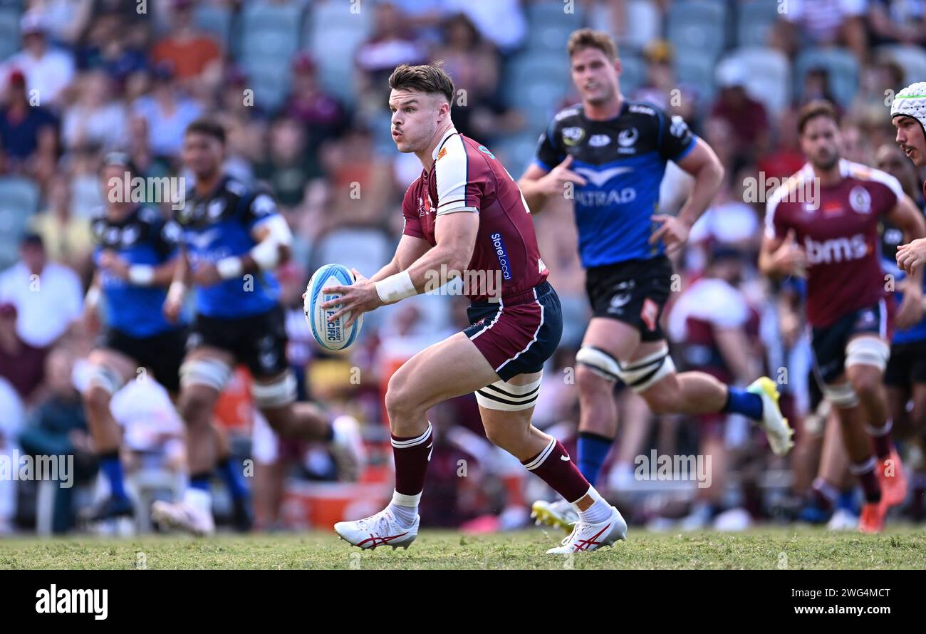 Isaac Henry of the Reds during the Super Rugby Pacific trial between ...