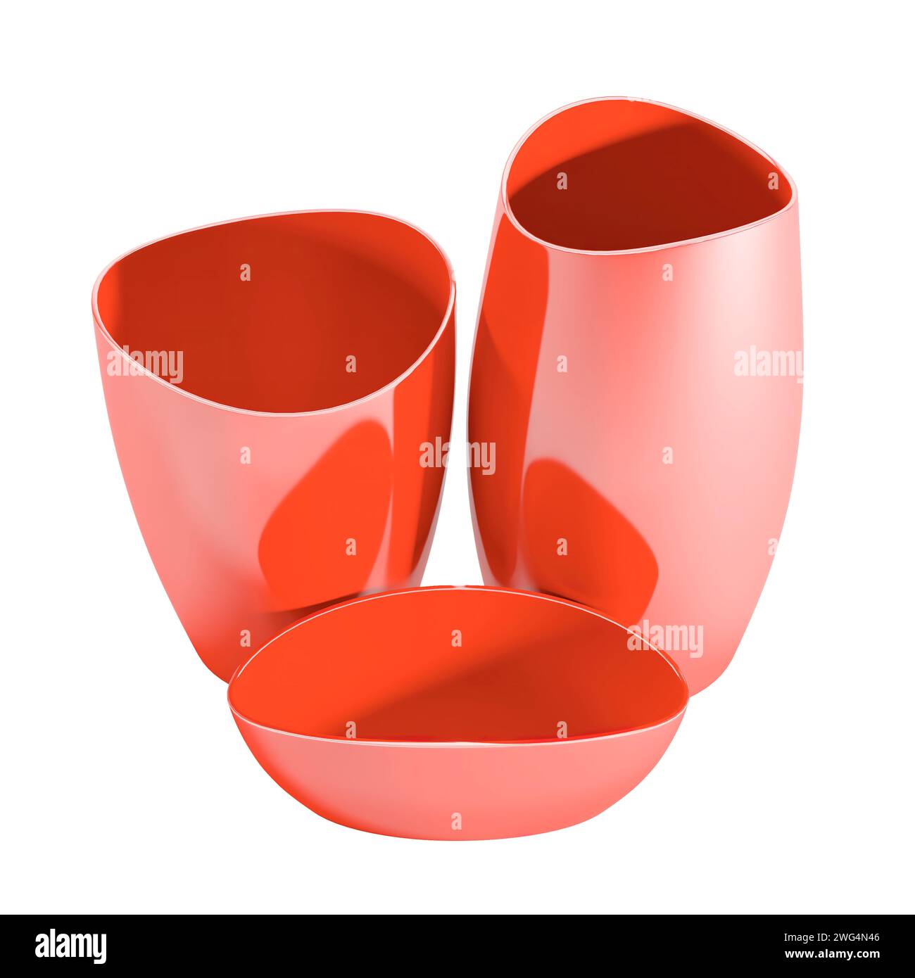 Ceramic bowls dishes on Cut Out Stock Images & Pictures - Alamy