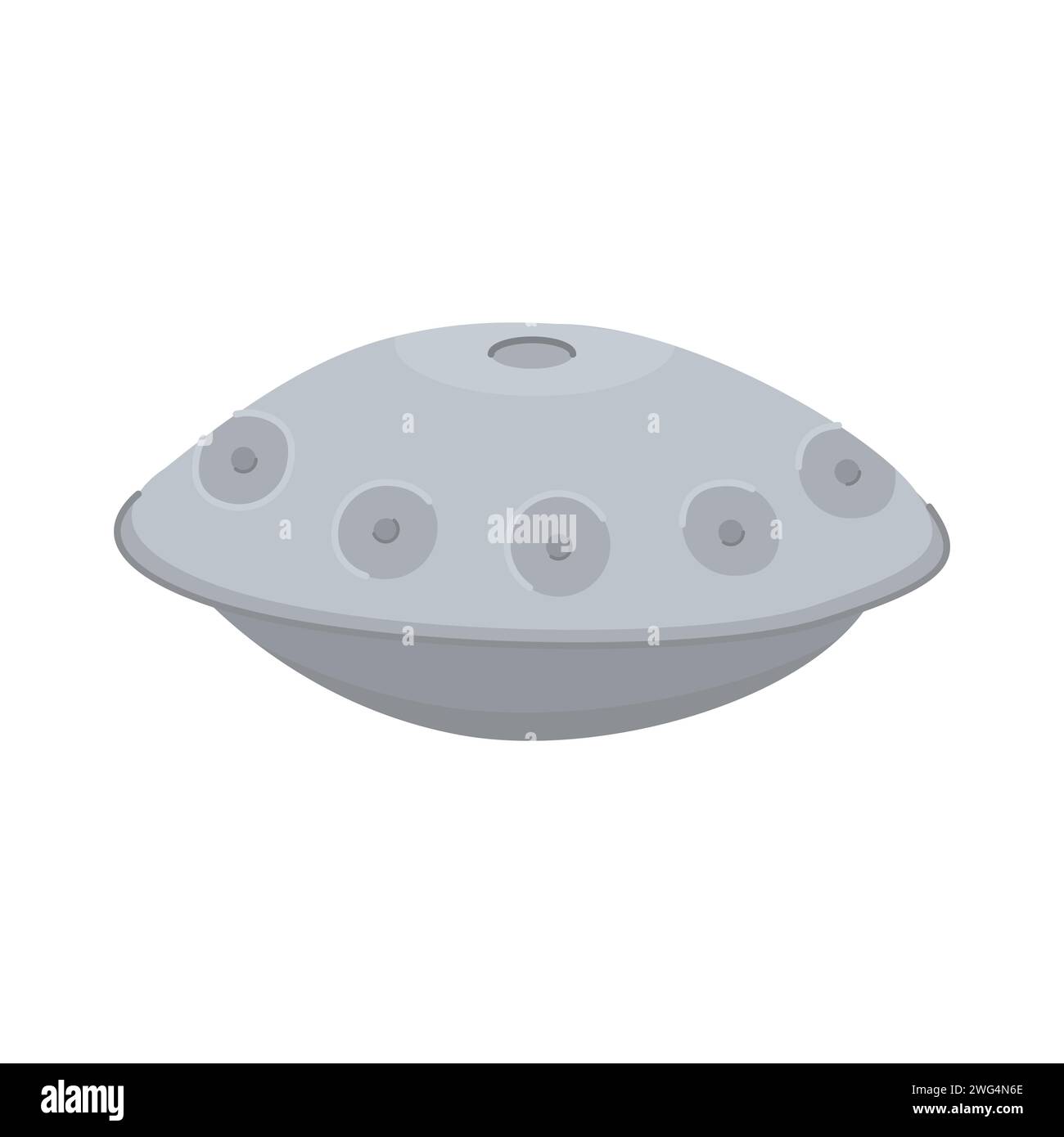 Hang drum. Traditional folk handpan musical instrument. Ethnic hand pan ...