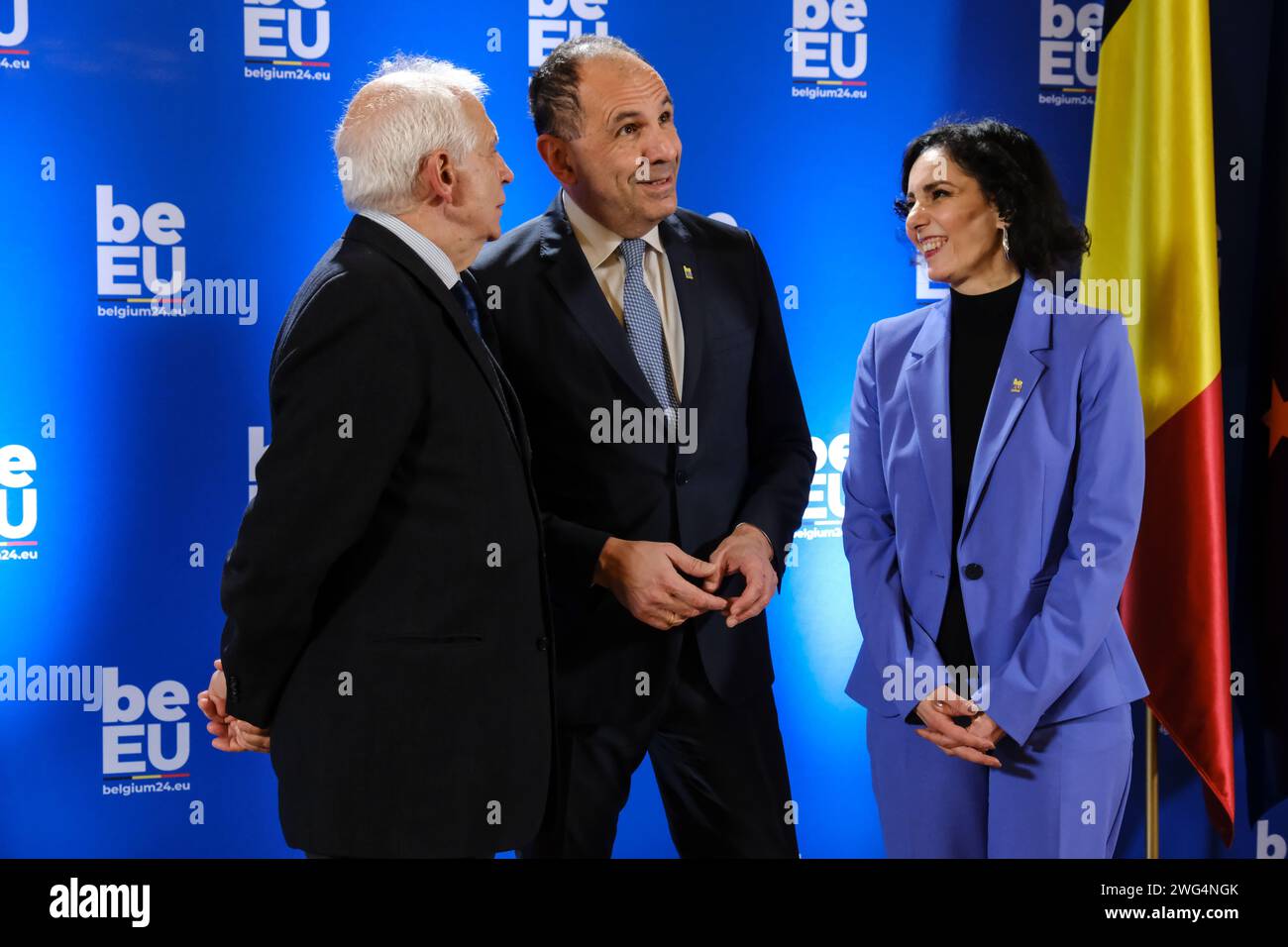 HRVP Josep Borrell and Foreign Minister Hadja LAHBIB welcomes Giorgos ...