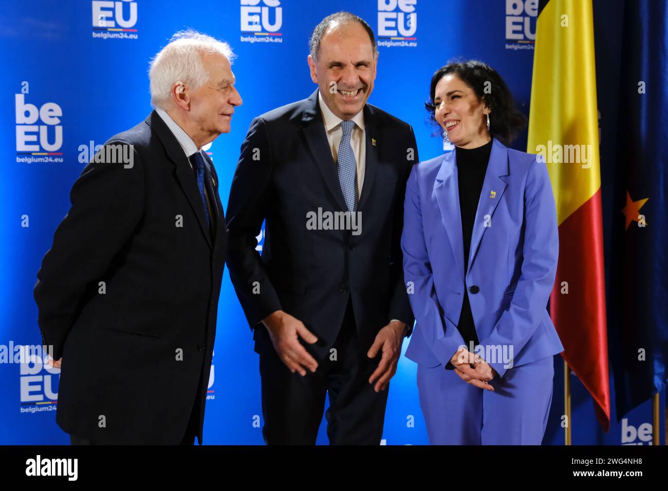 HRVP Josep Borrell and Foreign Minister Hadja LAHBIB welcomes Giorgos ...