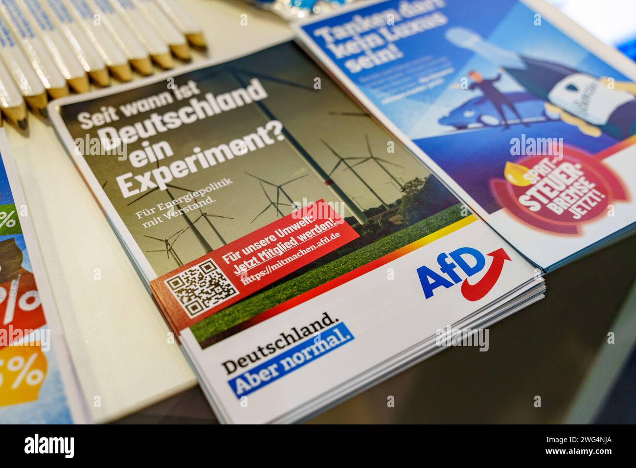 Augsburg, Bavaria, Germany - February 2, 2024: AfD Alternative for ...