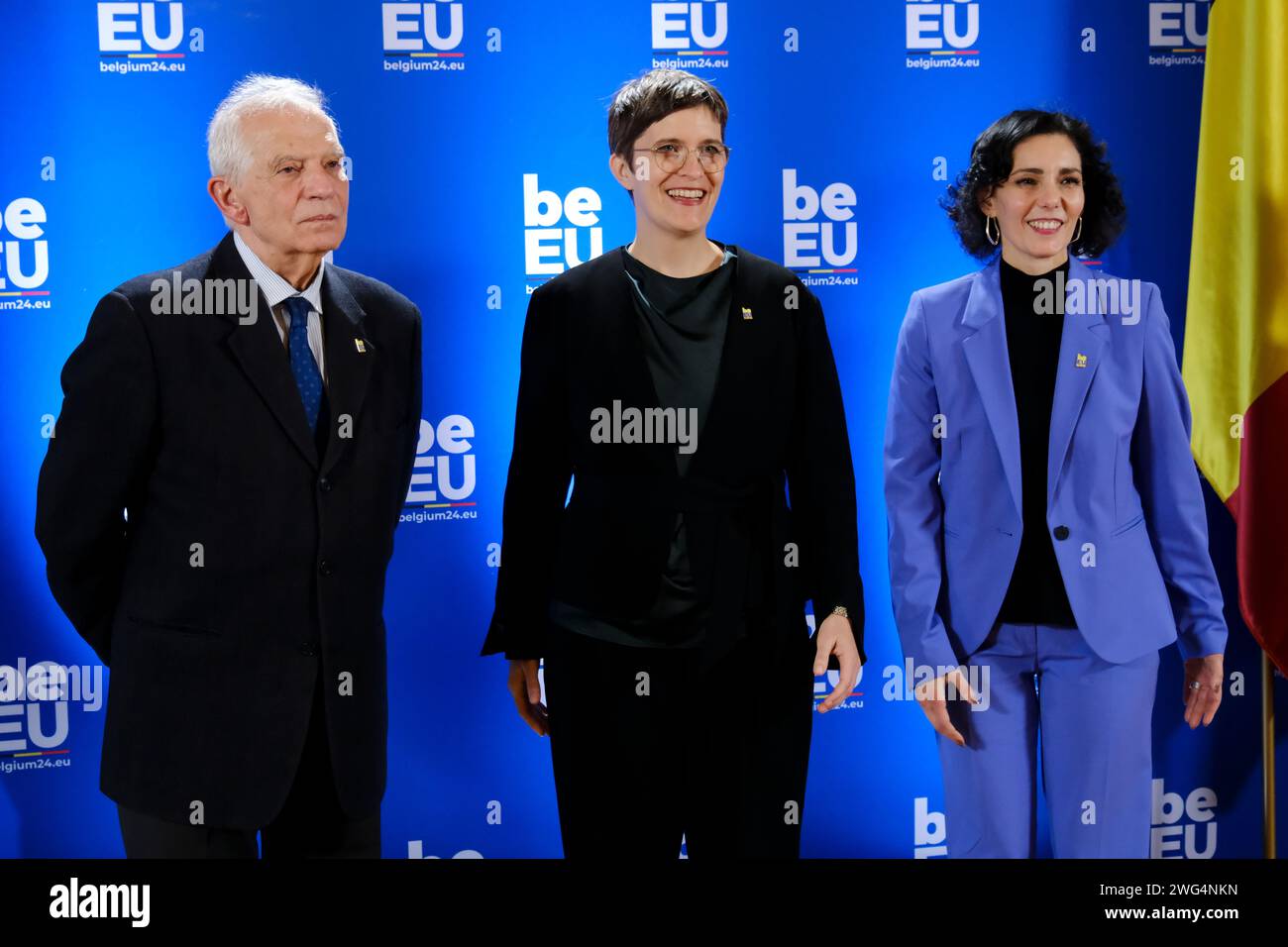 HRVP Josep Borrell and Foreign Minister Hadja LAHBIB welcomes Anna ...