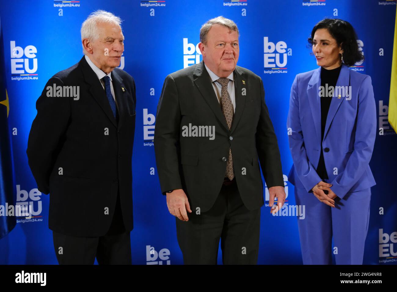HRVP Josep Borrell and Foreign Minister Hadja LAHBIB welcomes Lars ...