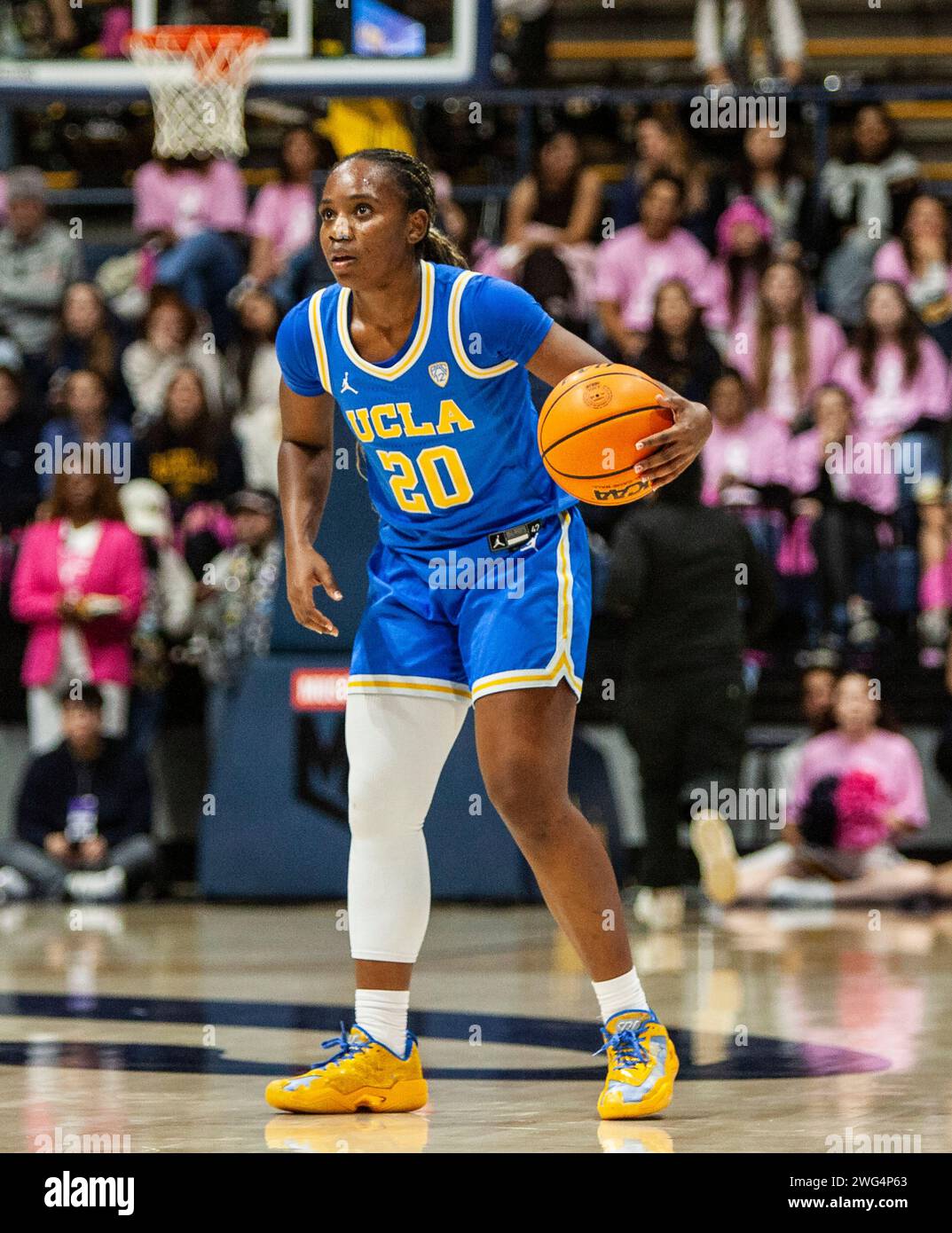 February 02 2024 Berkeley, CA U.S.A. UCLA guard Charisma Osborne (20 ...