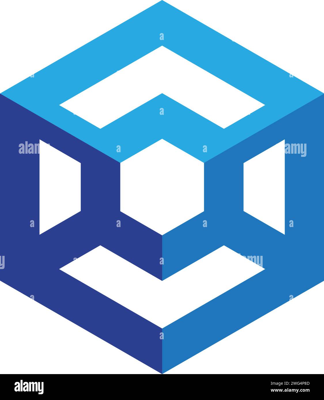 Logo Hexagon illustration Icon Vector Template Stock Vector Image & Art ...